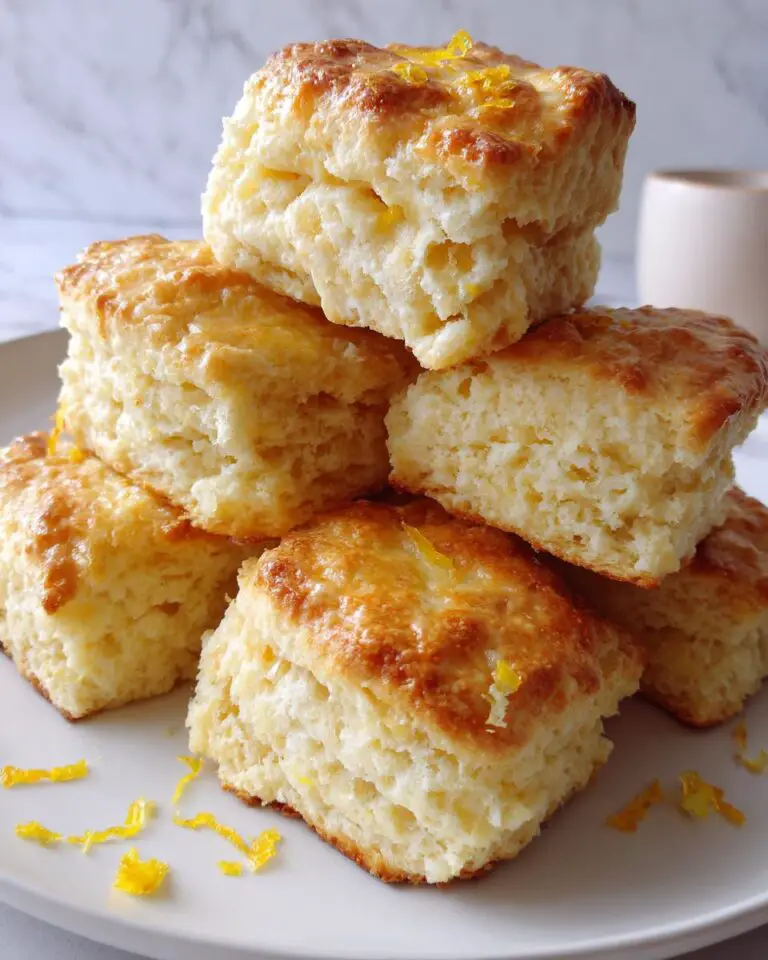 Lemon scones that brighten your day in 30 minutes