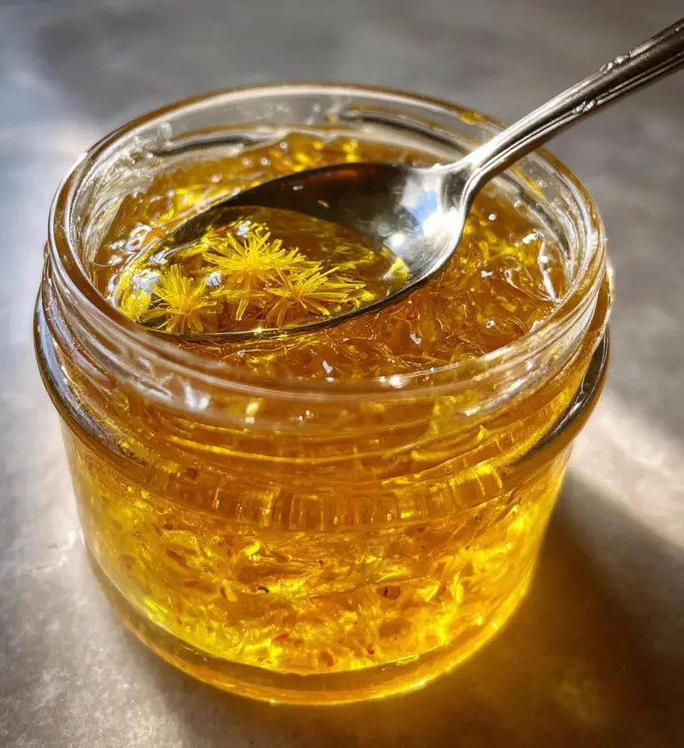 Old-Fashioned Dandelion Jelly: 5 Steps to Flavorful Bliss – Vihaad Recipes
