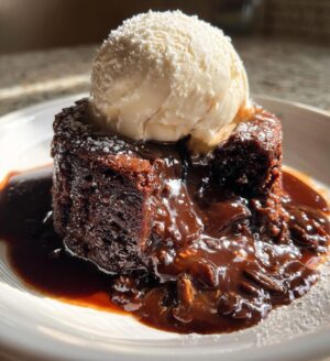 Hot Fudge Pudding Cake: 7 Emotions in Every Delicious Bite – Vihaad Recipes