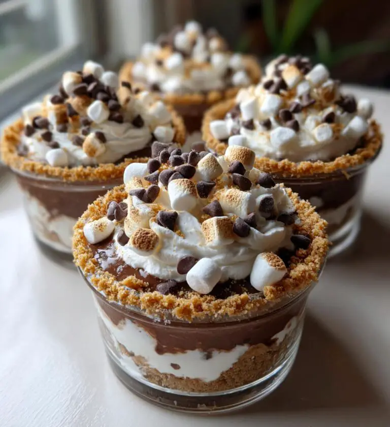 Smores Cheesecake Pudding Cups: 7 Steps to Pure Bliss