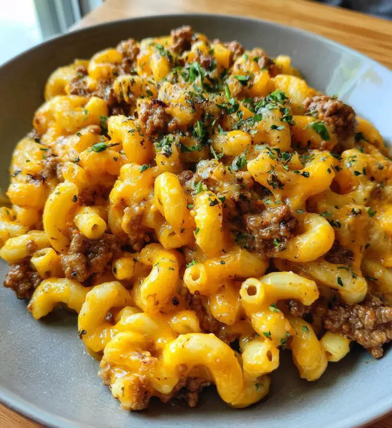 Cheeseburger Macaroni Skillet: 25 Minutes to Comforting Bliss – Vihaad ...