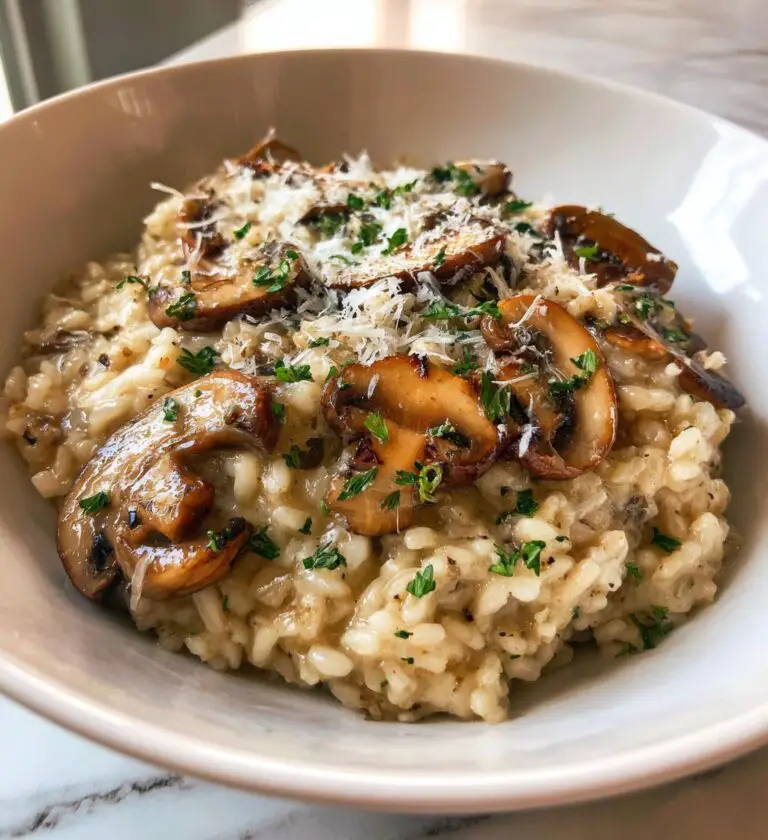 Creamy Mushroom Risotto: 7 Steps to Heavenly Comfort – Vihaad Recipes