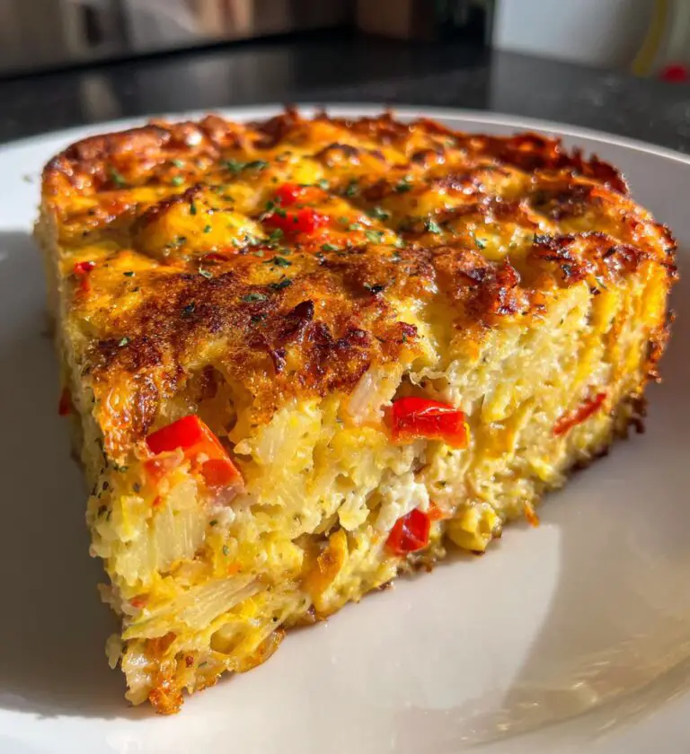 Spanish Tortilla Inspired Quiche with 7 Flavorful Layers – Vihaad Recipes