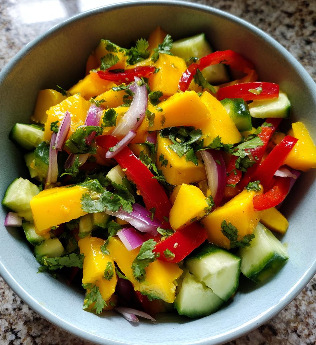 Mango Salad: 7 Refreshing Flavors to Brighten Your Day – Vihaad Recipes