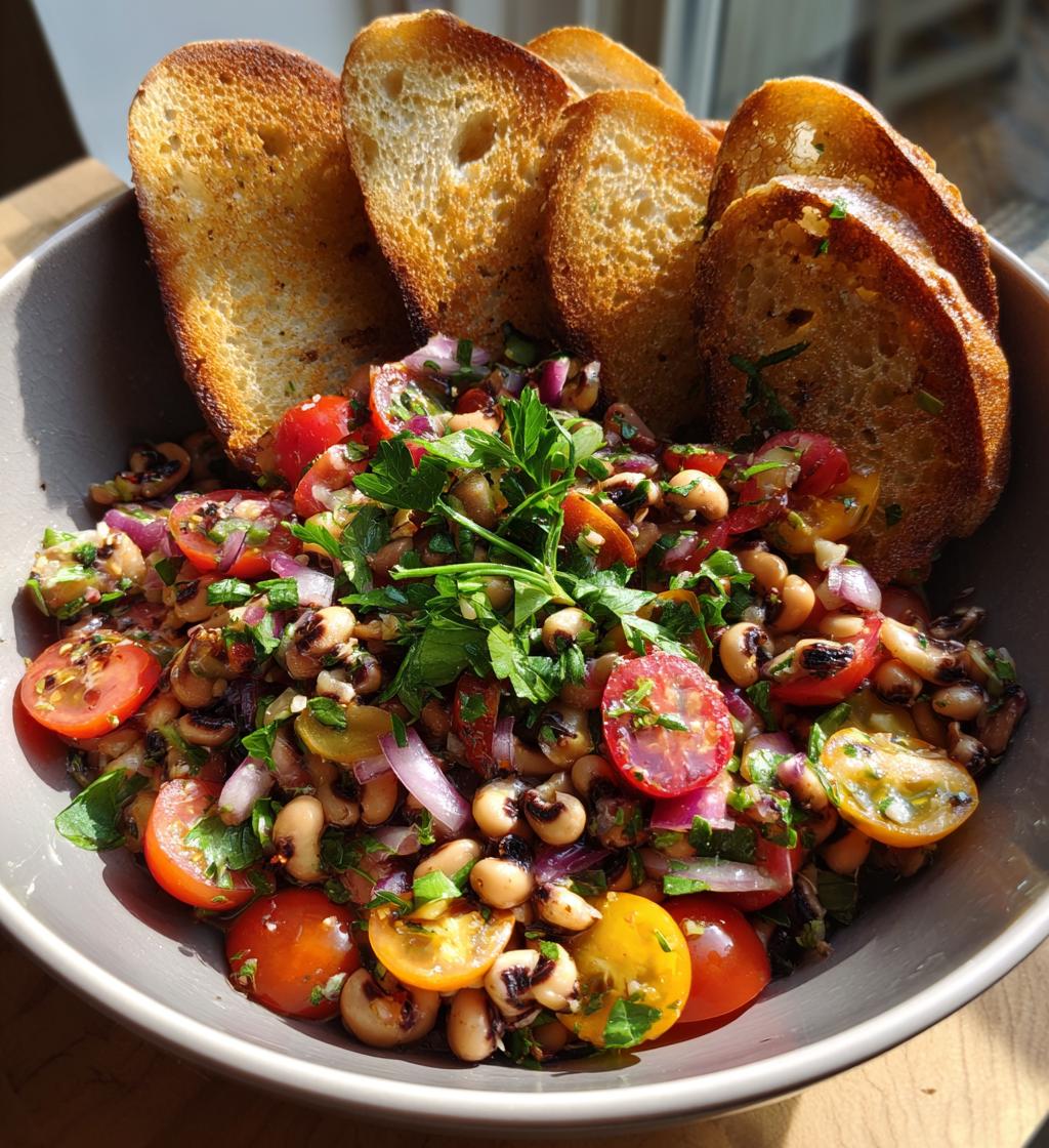 Black-Eyed Pea Salad with Bread: 5 Flavorful Secrets – Vihaad Recipes