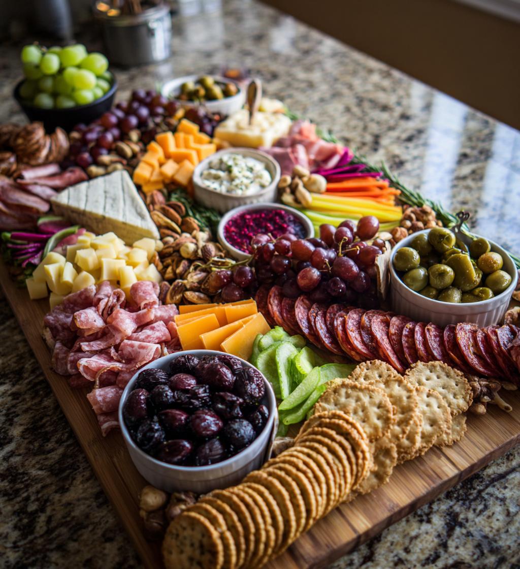 Charcuterie Football Board: 7 Steps to Game Day Glory – Vihaad Recipes