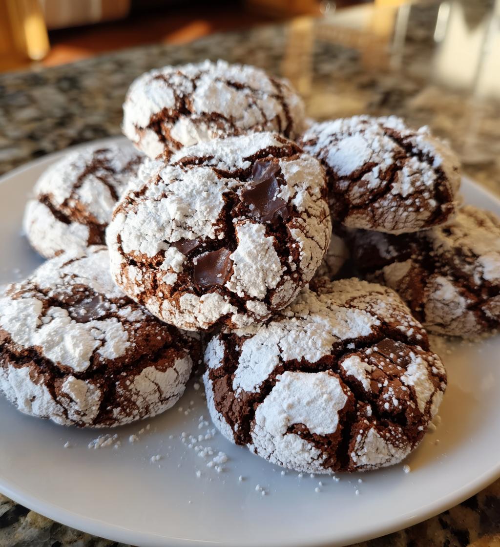 Chocolate Crinkle Cookies Box Cake Magic in 5 Simple Steps – Vihaad Recipes