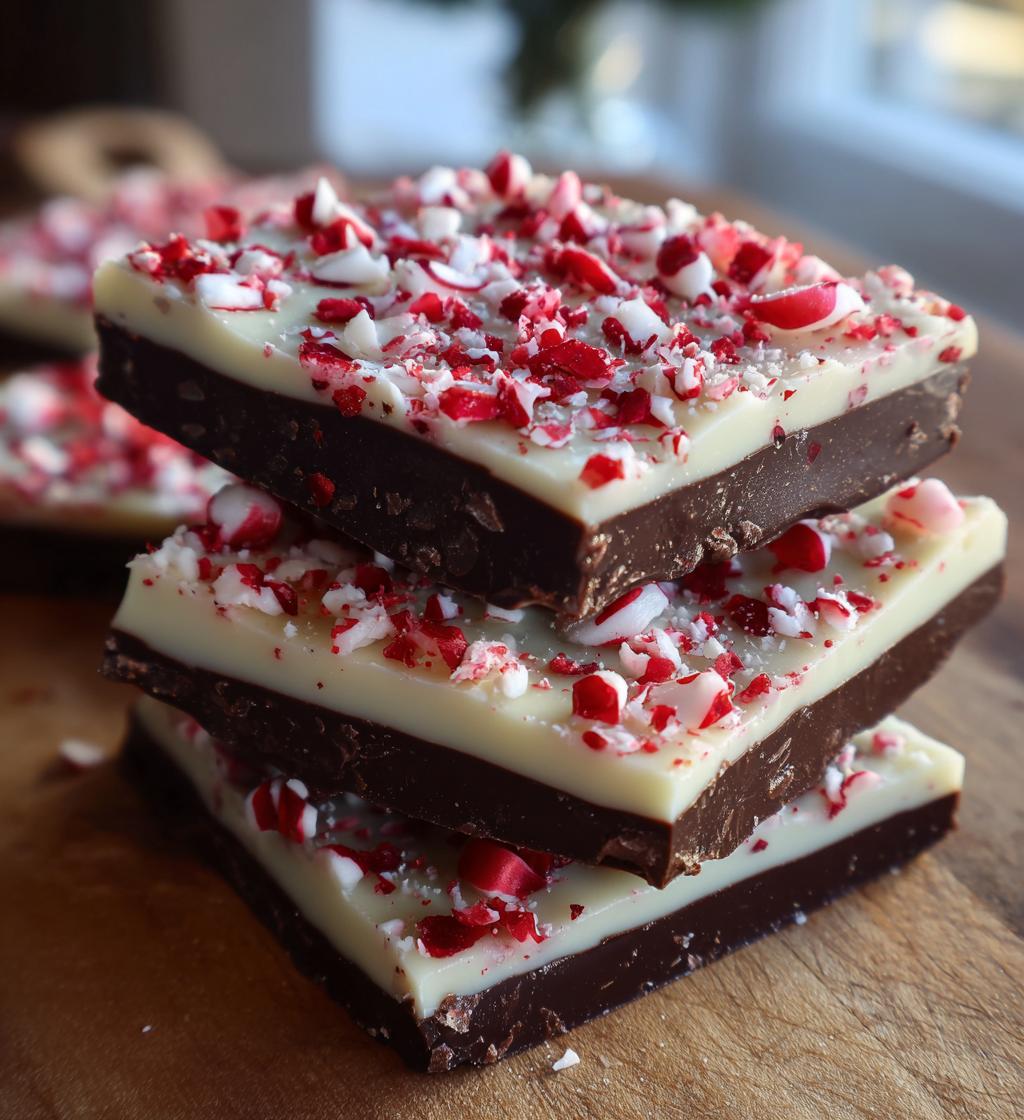 Chocolate Peppermint Bark: 6 Steps to Holiday Bliss – Vihaad Recipes