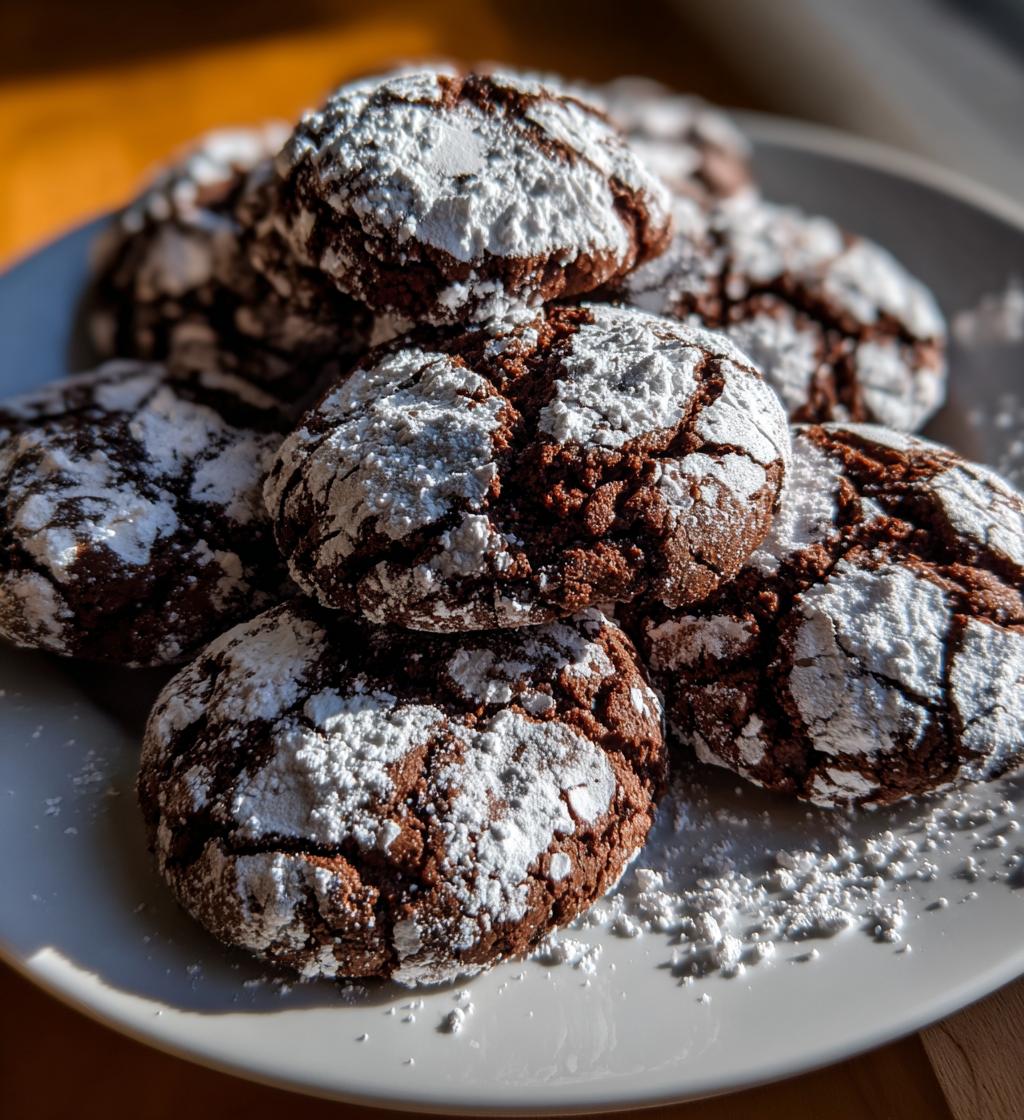 Easy Chocolate Crinkle Cookies: 7 Steps to Blissful Treats – Vihaad Recipes