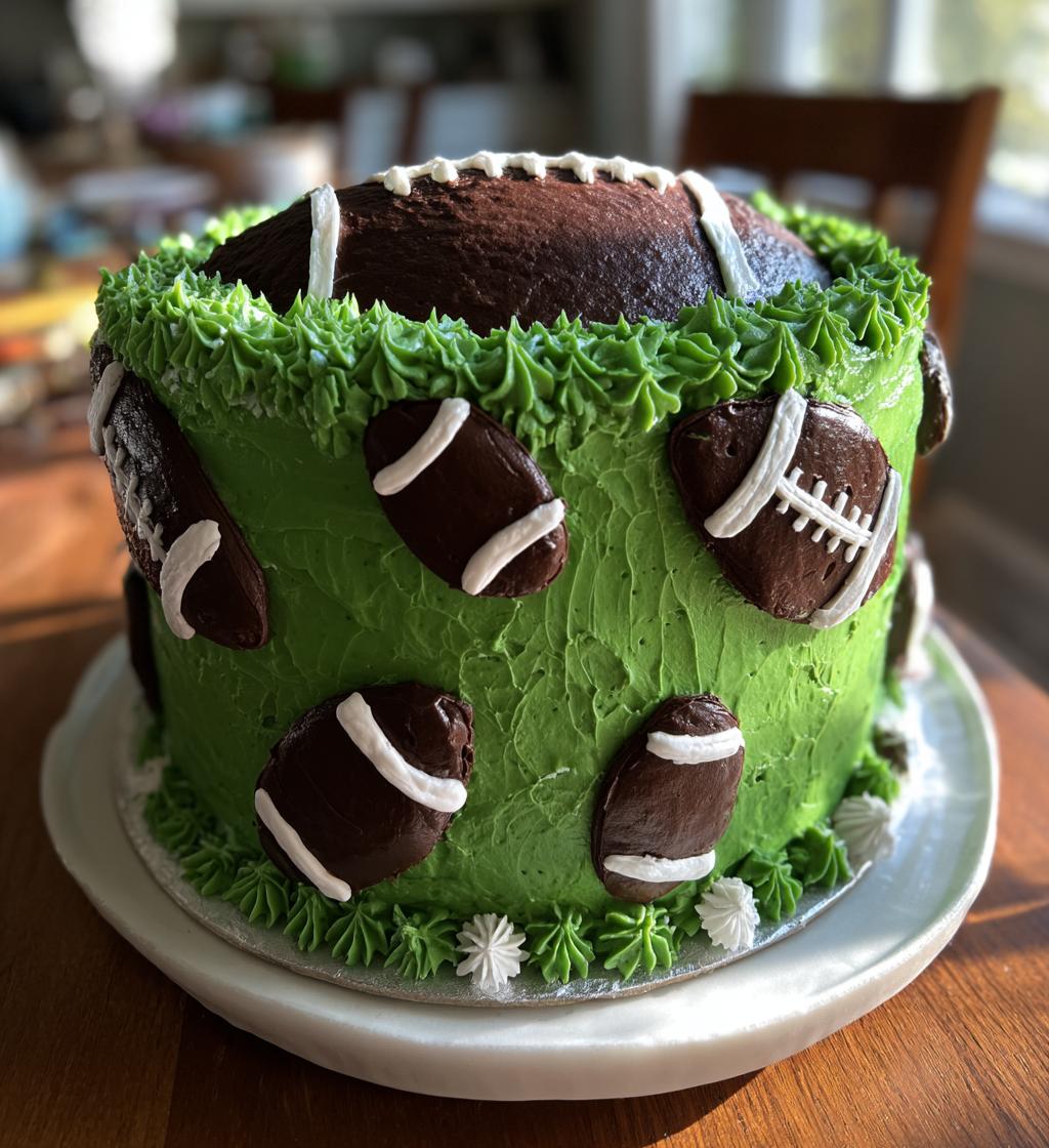 easy football cake ideas for an unforgettable game day treat – Vihaad ...