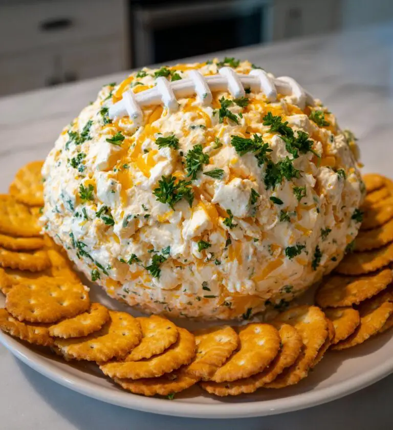 Football Cream Cheese Ball: 5 Easy Steps to Delightful Flavor – Vihaad ...