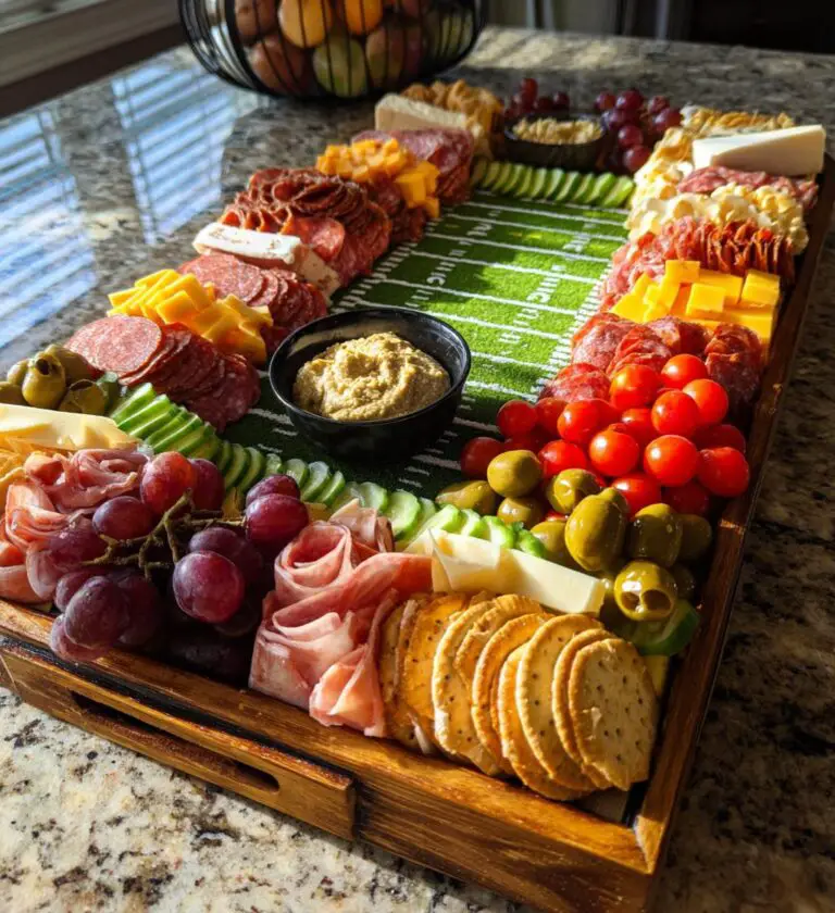 Football Field Charcuterie Board: 8 Steps to Impress Guests – Vihaad ...