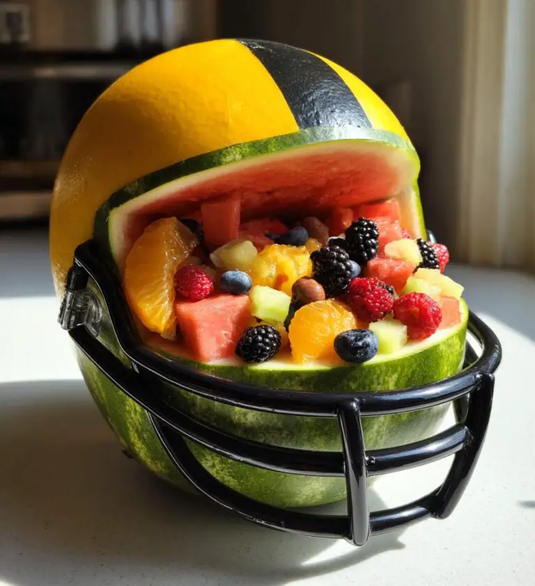 Football Helmet Watermelon: 7 Steps to Cheerful Perfection – Vihaad Recipes