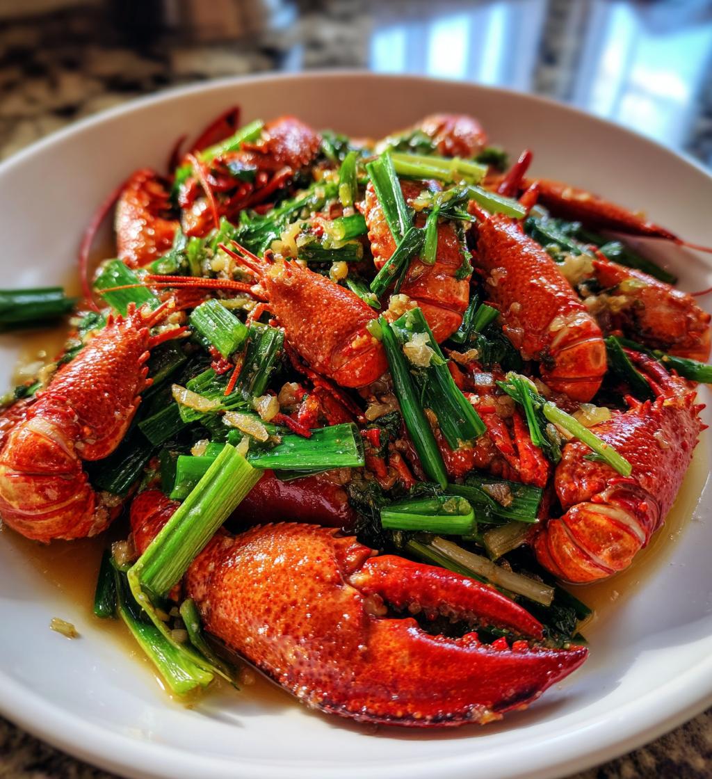Ginger Scallion Lobster: 7 Ways to Ignite Your Taste Buds – Vihaad Recipes
