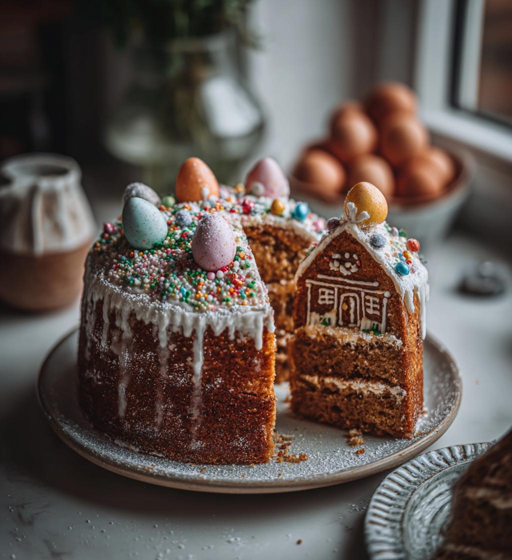 Gingerbread House Cake: 7 Magical Ways to Spread Joy – Vihaad Recipes