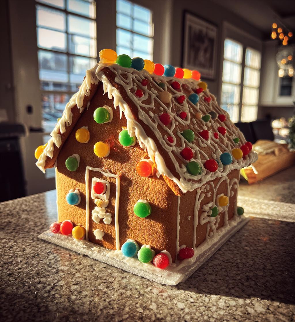 Gingerbread House Simple: 7 Steps to Sweet Family Fun – Vihaad Recipes