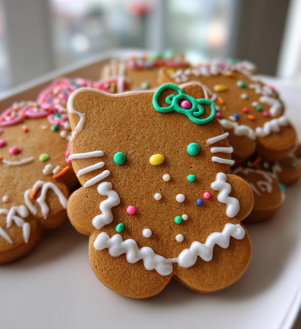 Hello Kitty Gingerbread: 5 Joyful Steps to Bake Bliss – Vihaad Recipes