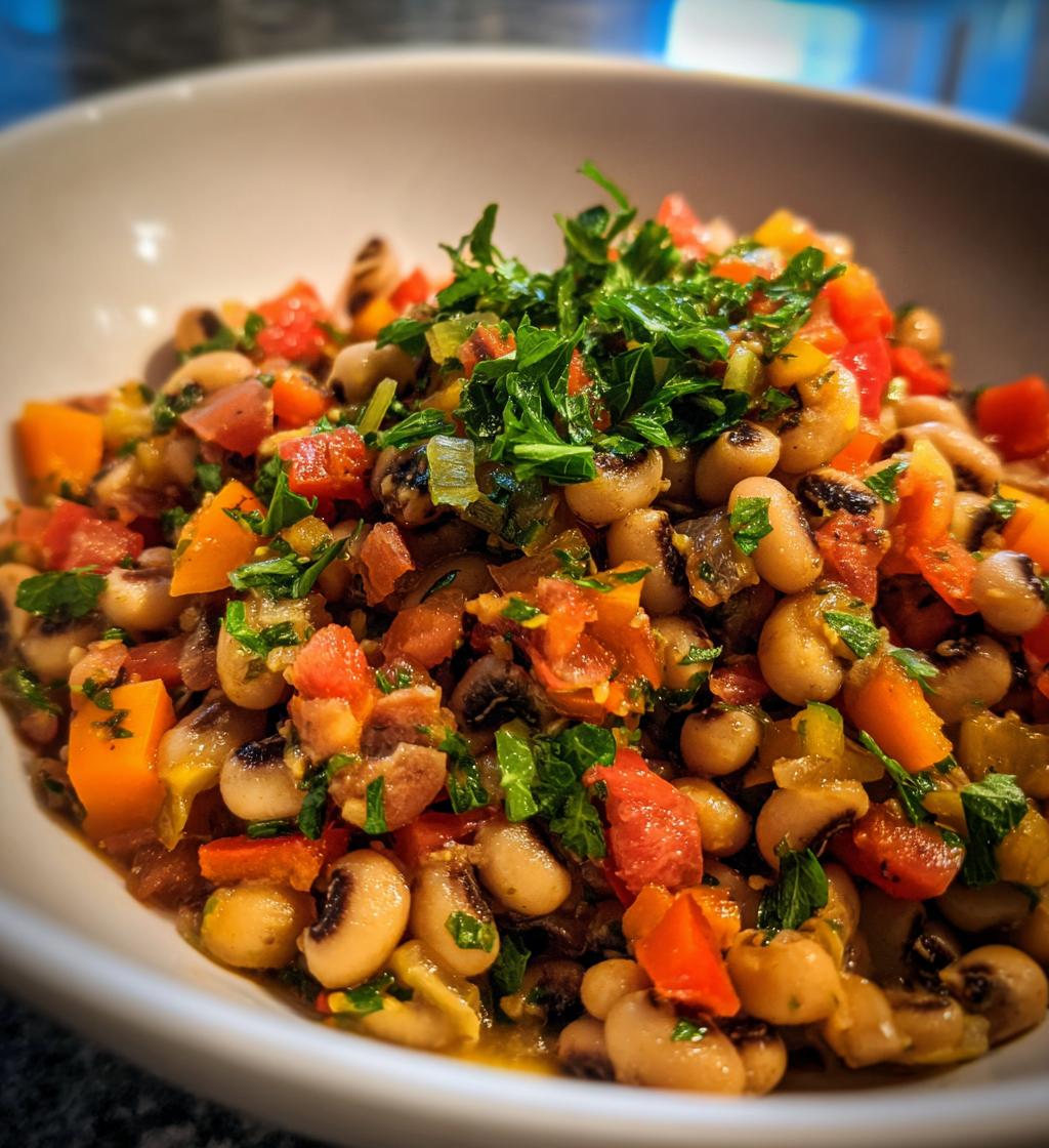 Mediterranean Black Eyed Peas: A Flavorful 30-Minute Delight – Vihaad ...